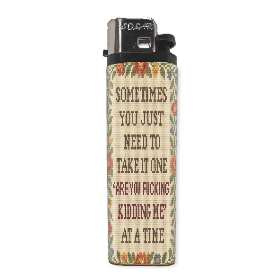 One “Are You F****** Kidding Me” At A Time Basic Lighter – Pink House ...