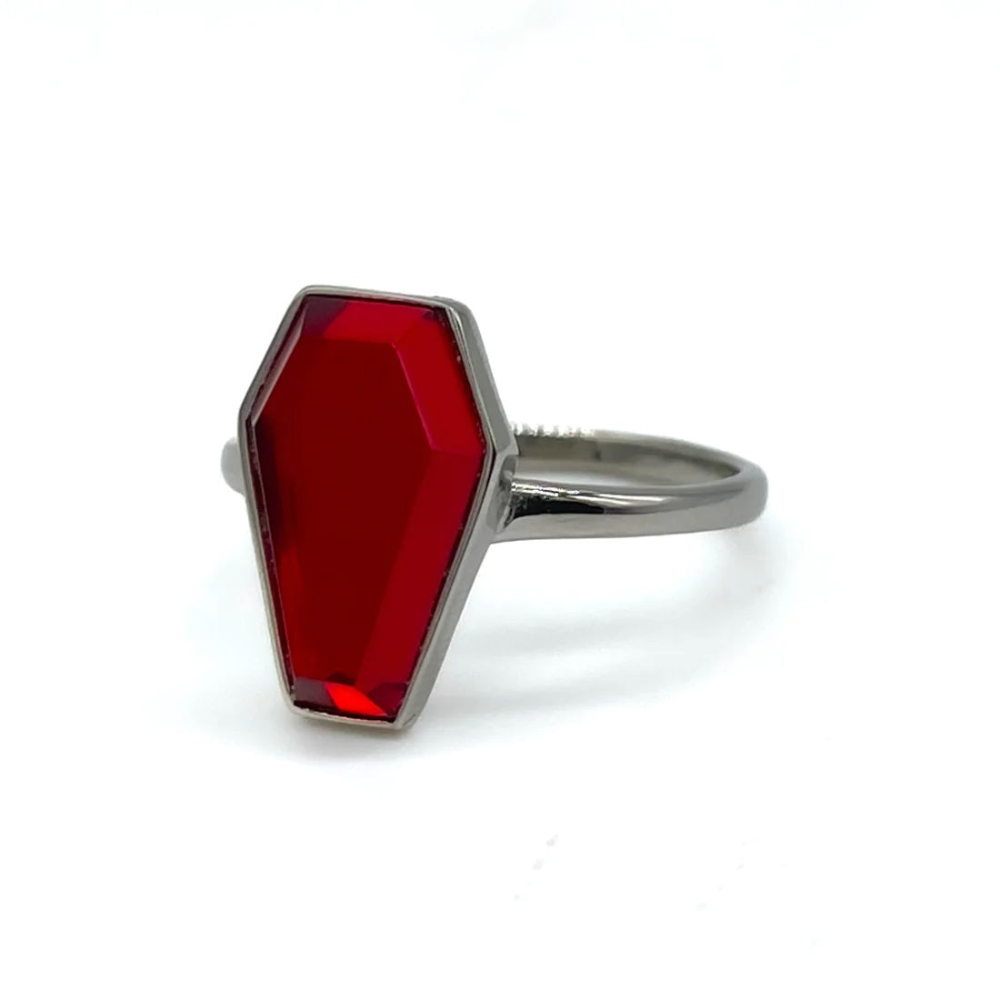 Blood Crypt Red Coffin Ring – Pink House Boutique