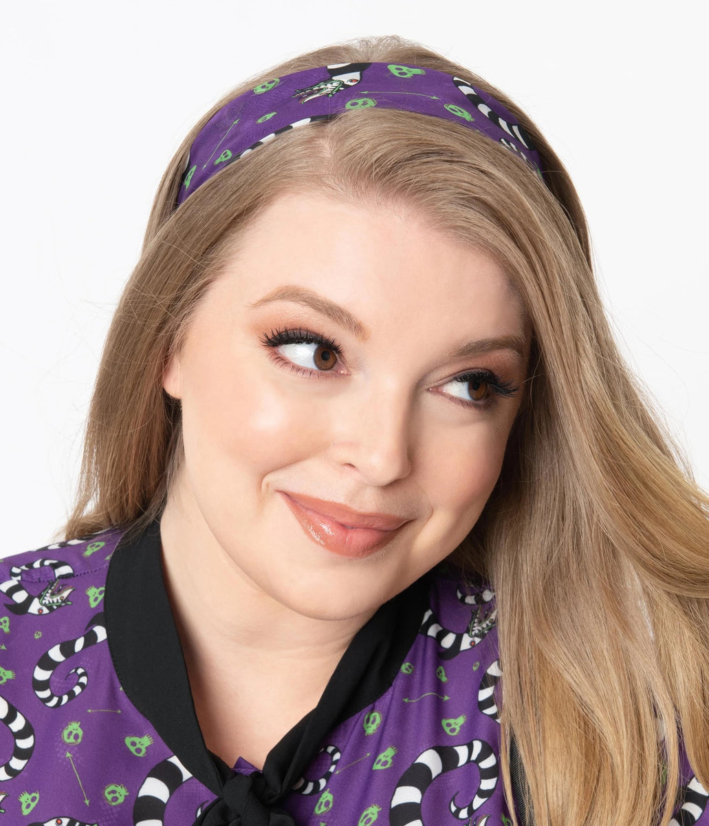 Beetlejuice Sandworm Soiree Hair Scarf – Pink House Boutique